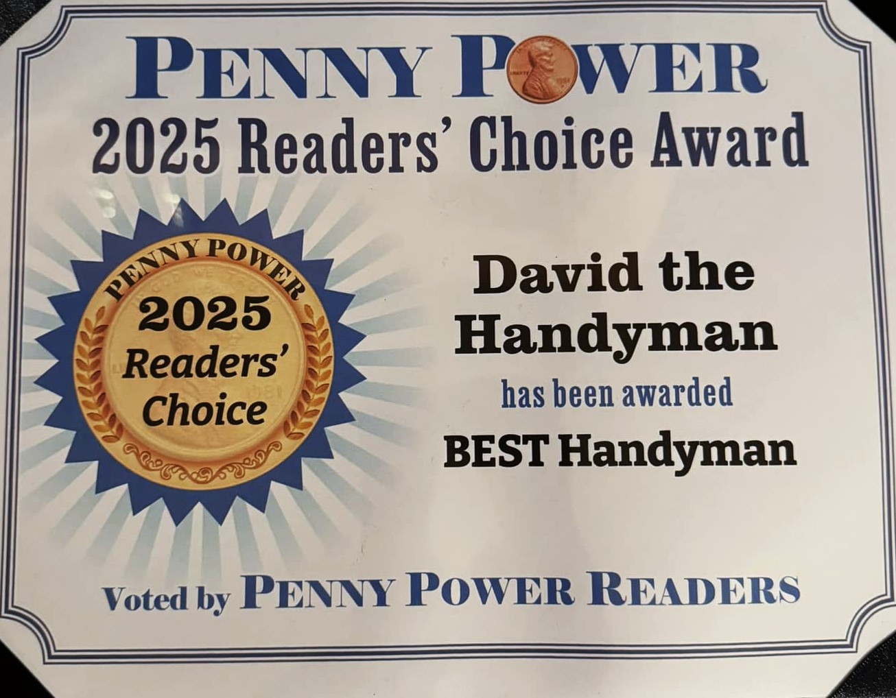 Dave's Handyman Website